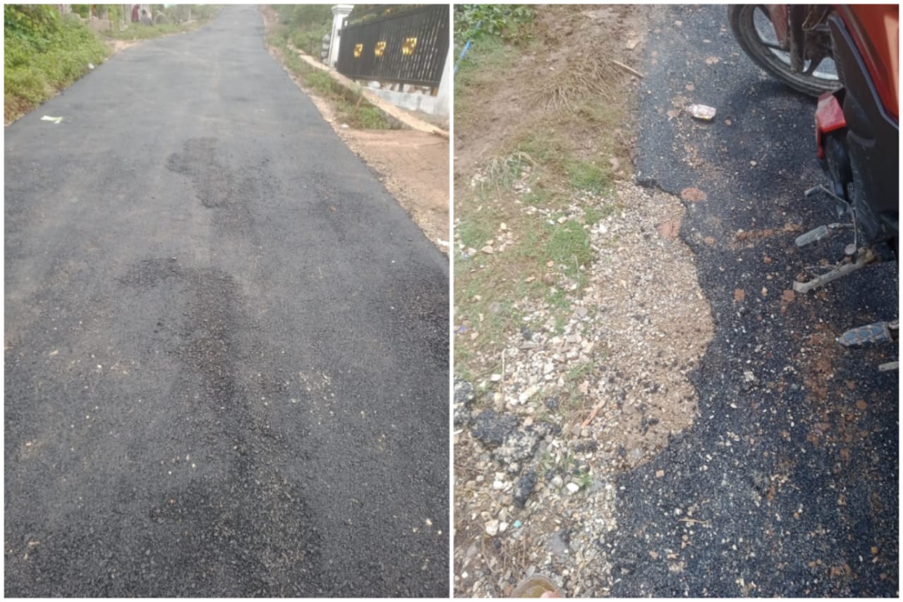 Pembangunan Jalan Asal Jadi, Masyarakat Banjar Agung Limau Tanggamus ...
